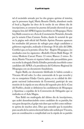 El perfil del lagarto completo | PDF
