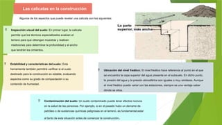 El perfil del suelo, las calicatas y muestreos de suelos..pptx