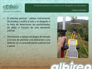 El perito en topografía | PPTX