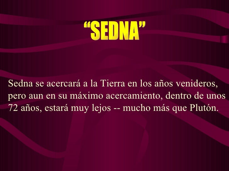 El Planeta Sedna