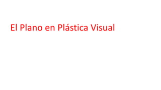 El plano | PPTX