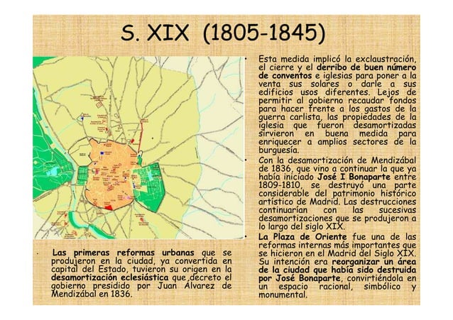 Comentario del plano urbano de Madrid hasta 1860 (1ª parte ) | PDF