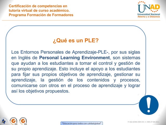 El ple y el pln como entorno de aprendizaje | PPT
