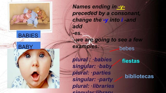 Singular and plural rules for beginners. | PPT