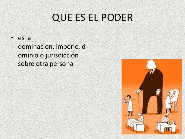 El poder