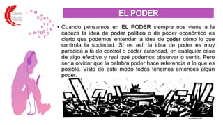 El poder | PPT