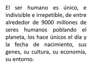El poder del cuerpo humano | PPTX