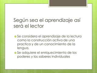 El poder de leer 2 equipo | PPTX