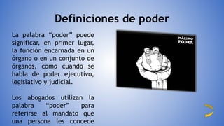 El Poder | PPTX