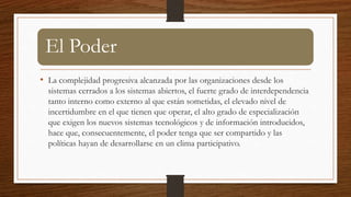 El poder en las | PPTX
