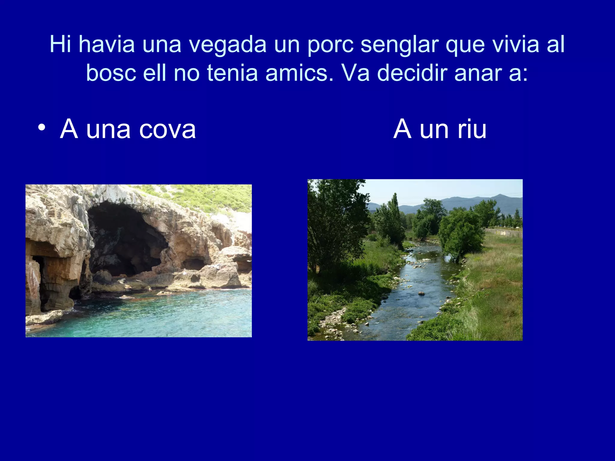 El porc senglar solitari | PPT