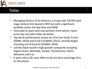 From Bootstrapping to Venture Rounds: A Startup Case Study | PPTX