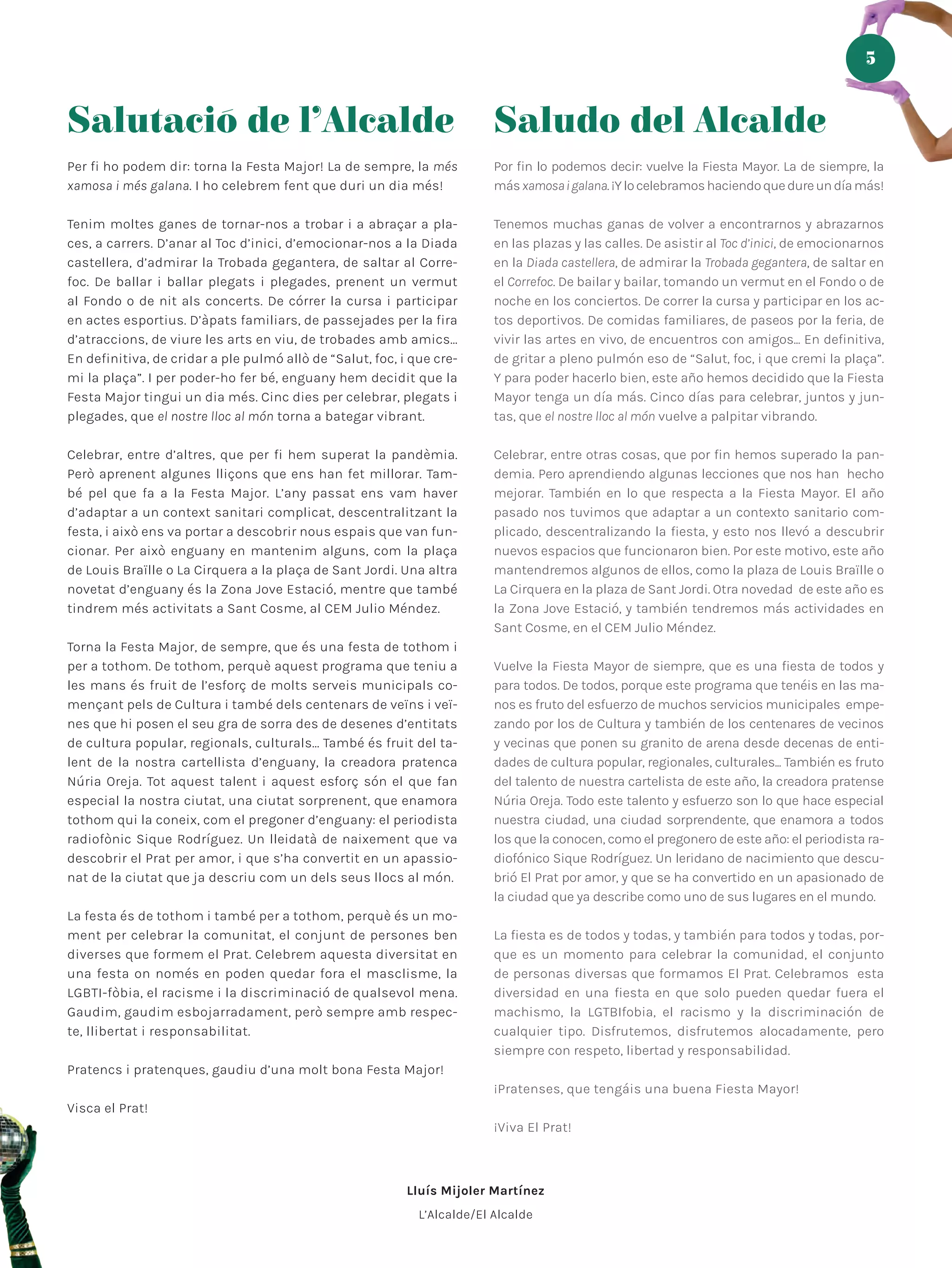 Programa de Festa Major 2022 | PDF