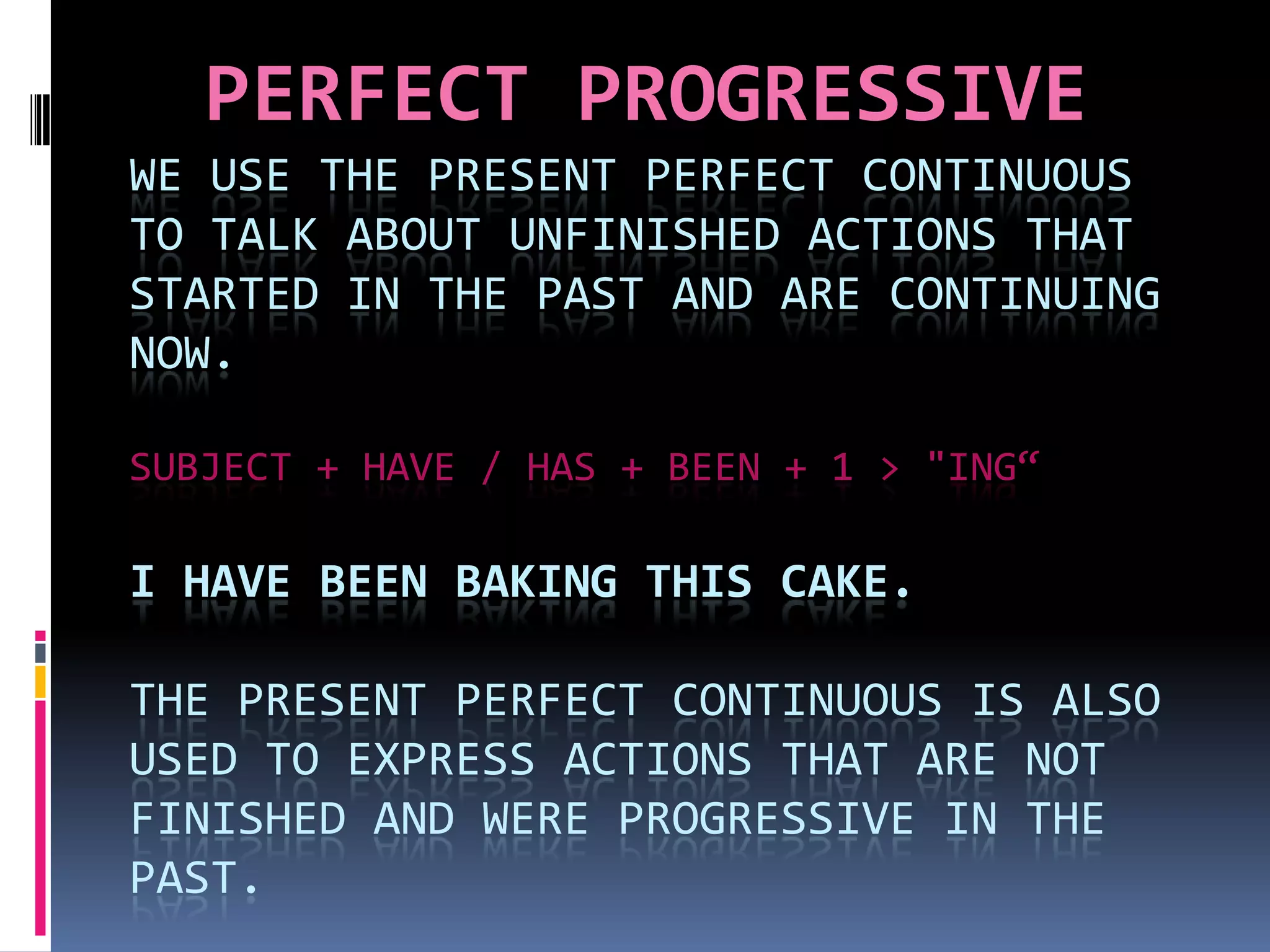 Presente Perfecto | PPTX