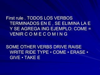 The Present progressive .ppt