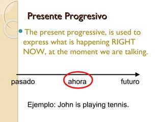 El presente progresivo ppt | PPT