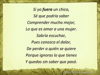 El pretérito imperfecto del subjuntivo | PPT