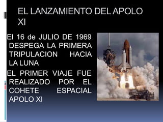 El primer hombre en la luna | PPTX