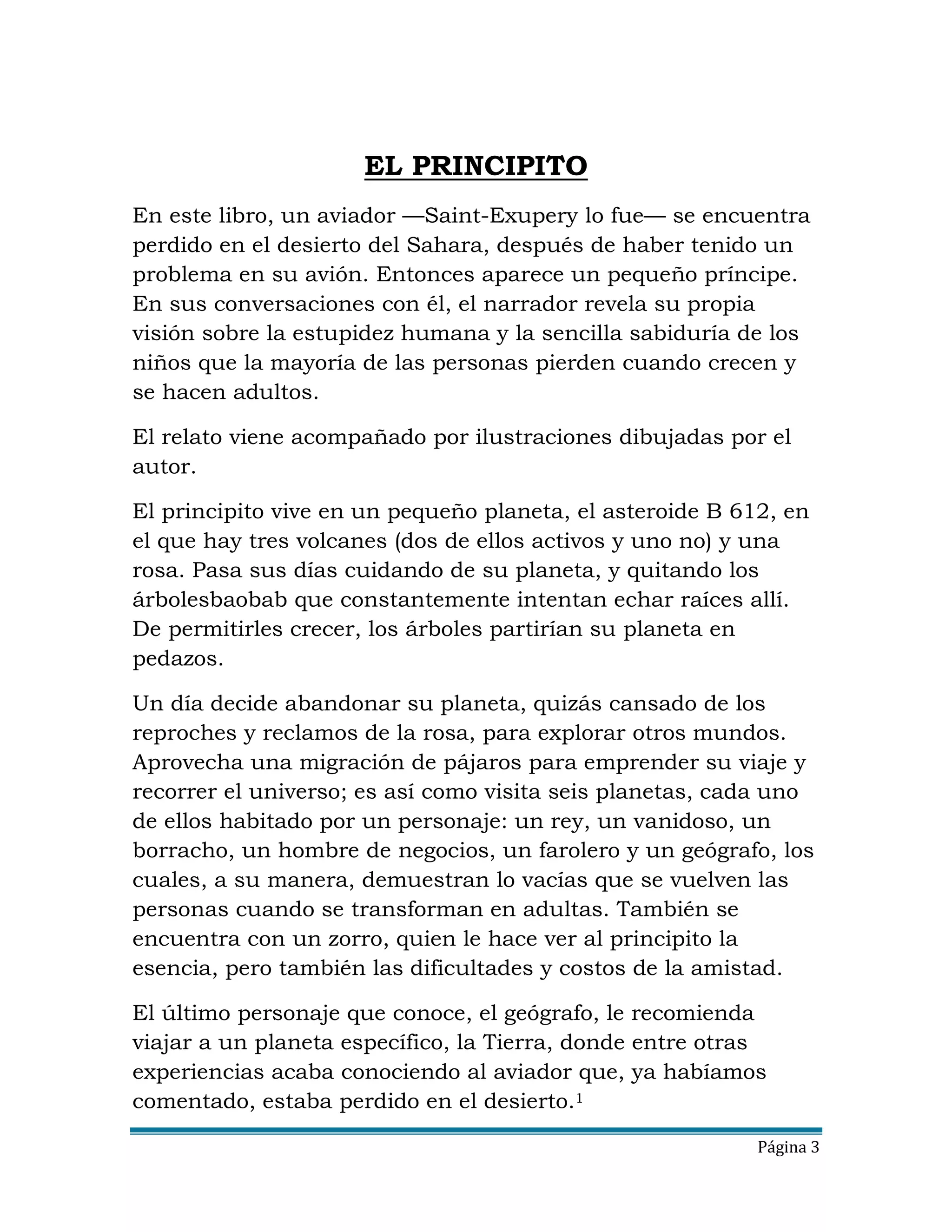 El principito | DOCX