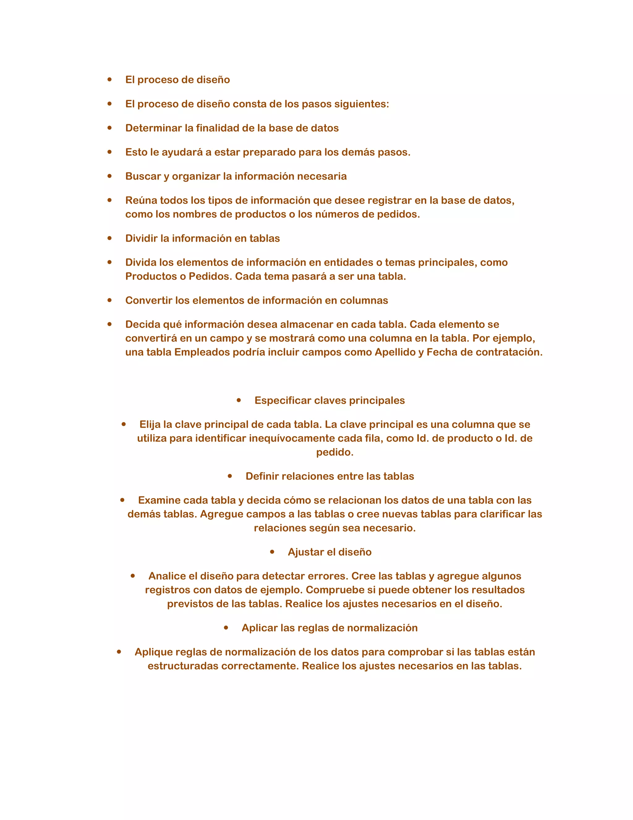 El proceso de diseño | DOCX