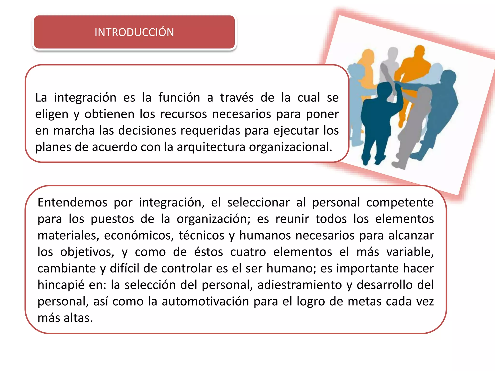 El proceso de integracion del personal de maquiladora | PPTX
