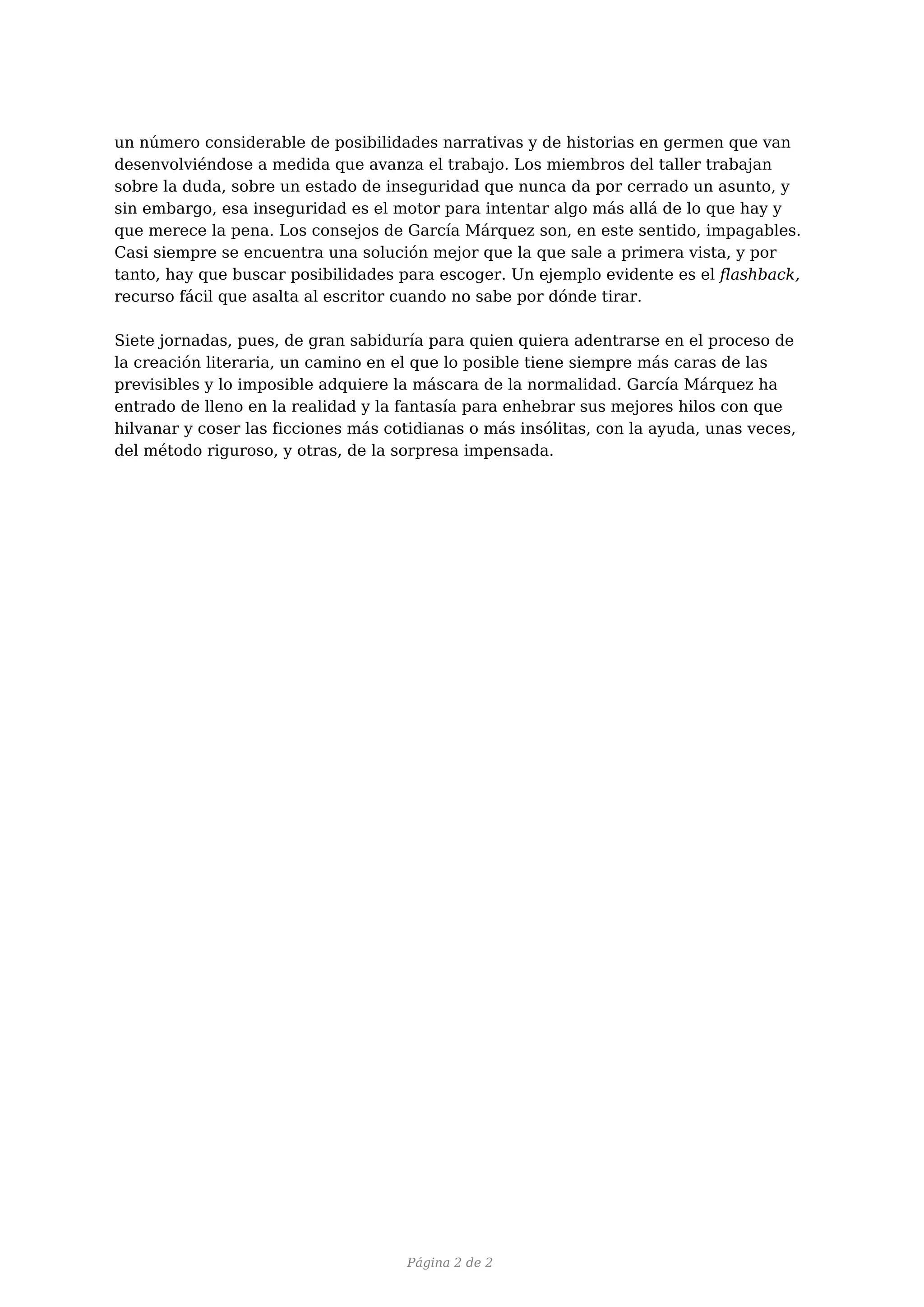 El Proceso De La Creación Pdf