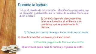 El proceso de la lectura: antes, durante y después de leer.pptx