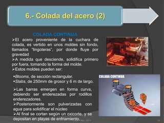 El proceso siderúrgico | PPTX