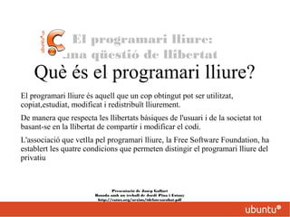 Elprogramarilliure | PPT