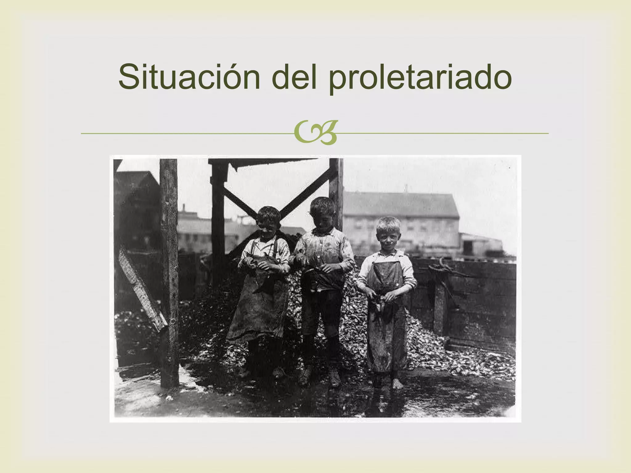 El proletariado industrial | PPTX