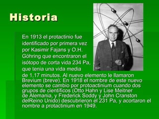 El protactinio | PPT