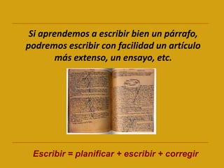 El párrafo. estructura | PPTX