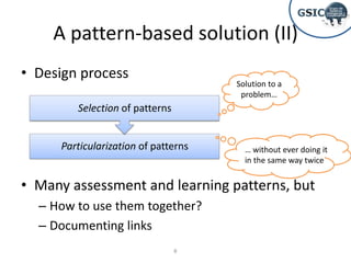 Linking CSCL script design patterns: connections between assessment | PPTX