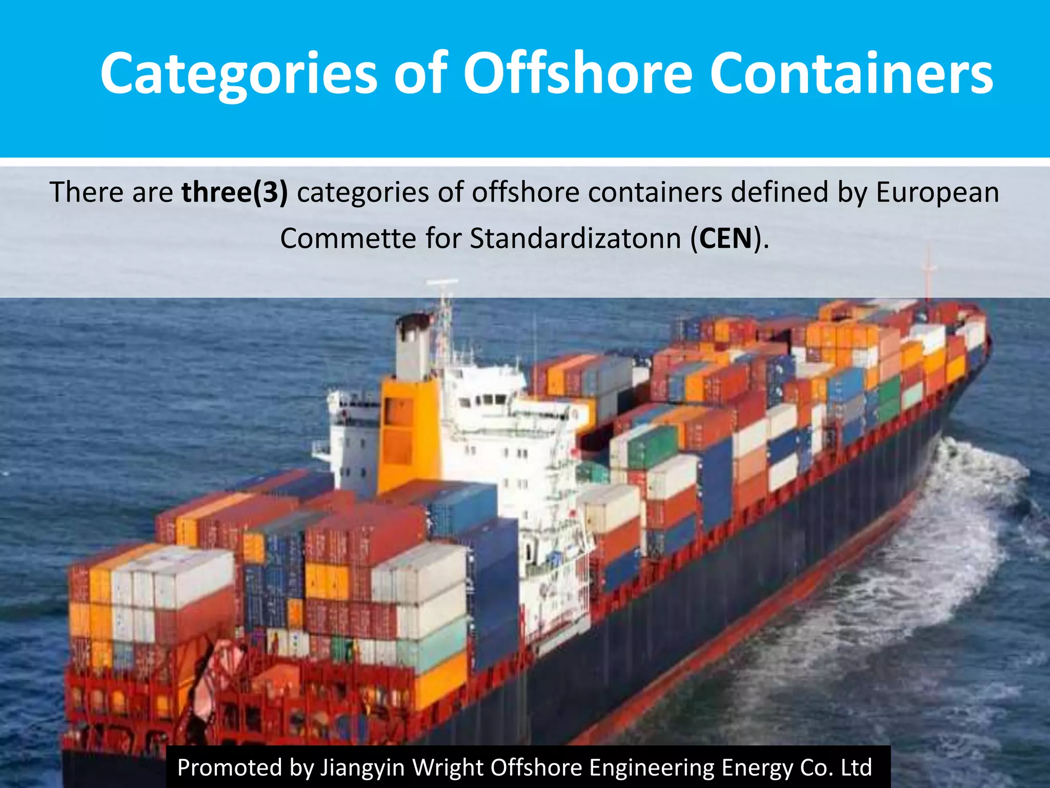 What is an offshore container | PPTX