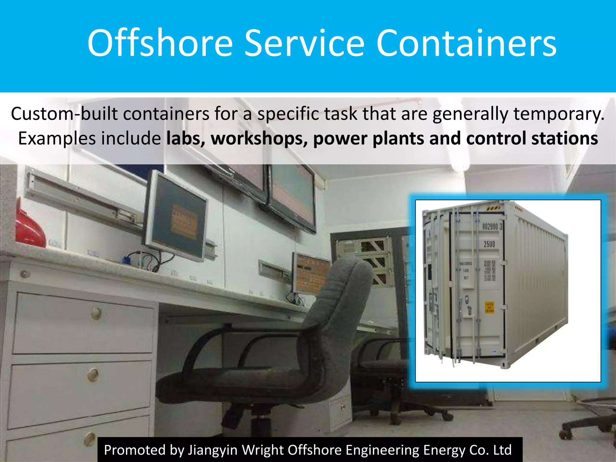 What is an offshore container | PPTX