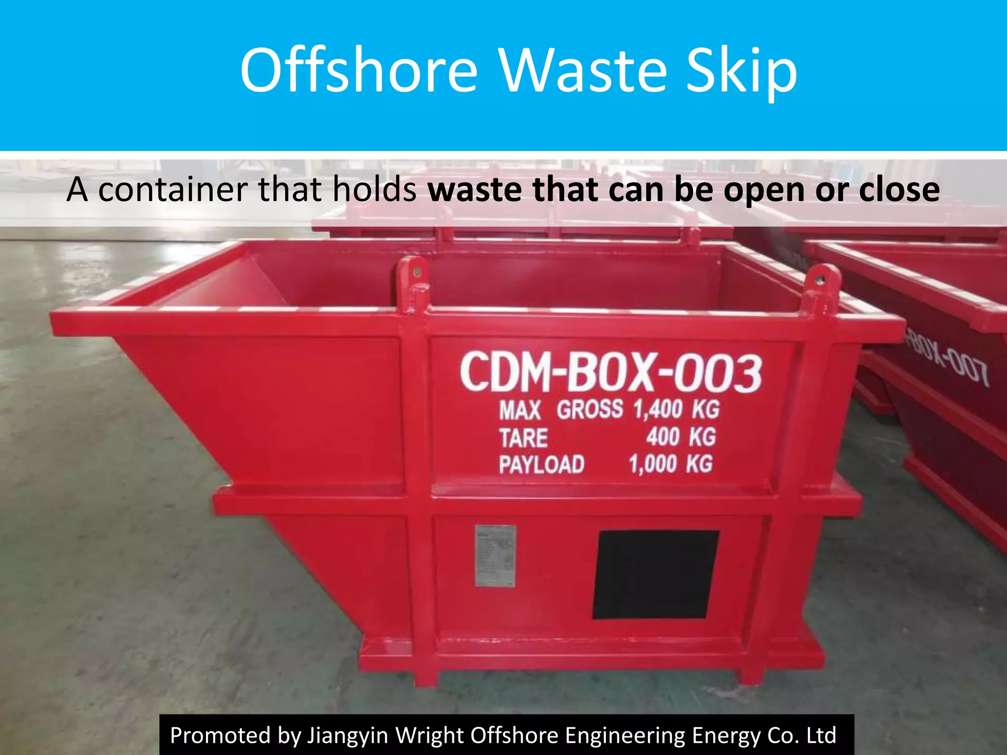 What is an offshore container | PPTX