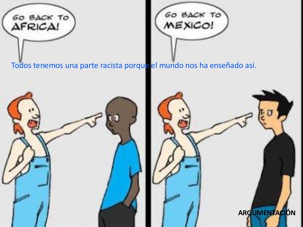 El racismo.