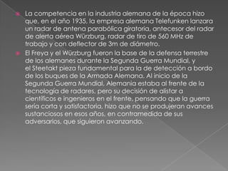 El radar | PPTX