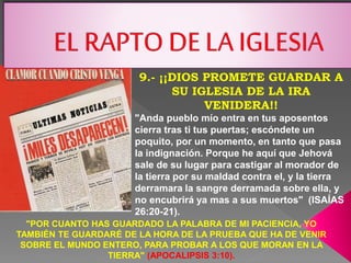 El Rapto De La Iglesia Pptx