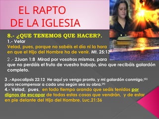 El Rapto De La Iglesia Pptx Preparemonos Pptx