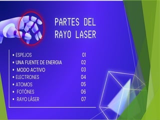 El RAYO LASER, caracteristicas, importancia.pptx