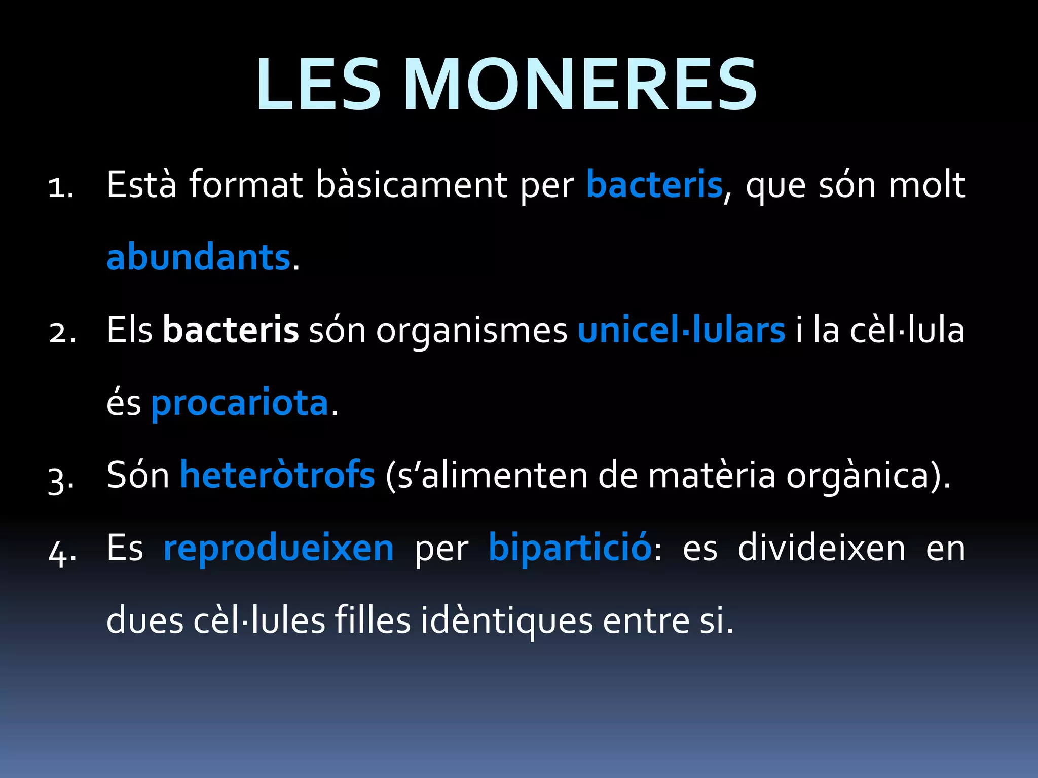 El regne de les moneres | PPTX