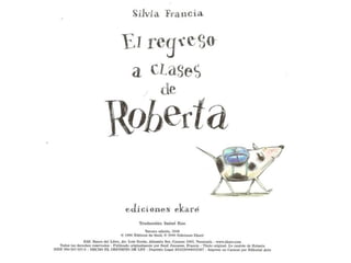 El Regreso A Clases De Roberta Pps