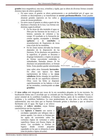 TEMA 1 EL RELIEVE ESPAÑOL | PDF
