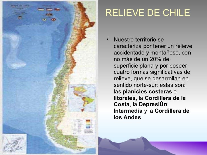 El Relieve De Chile
