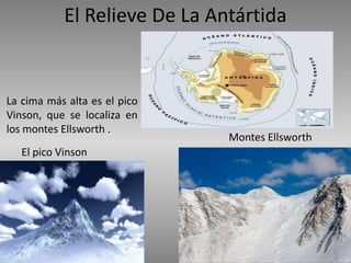 El relieve de los continentes | PPTX