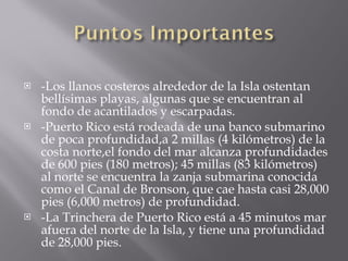 El relieve de puerto rico | PPT