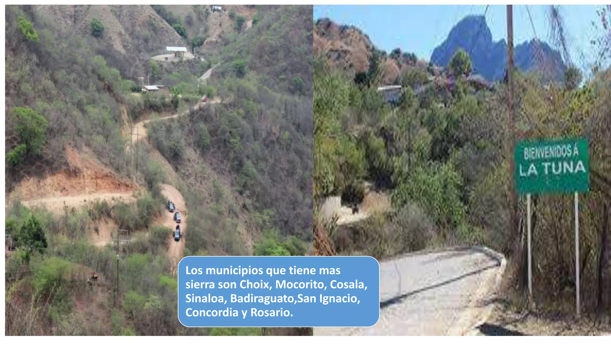 El relieve de sinaloa | PPTX