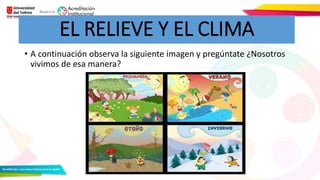 El relieve y el clima | PPTX