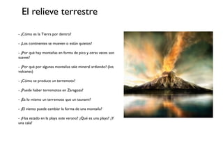 El relieve terrestre | PPT